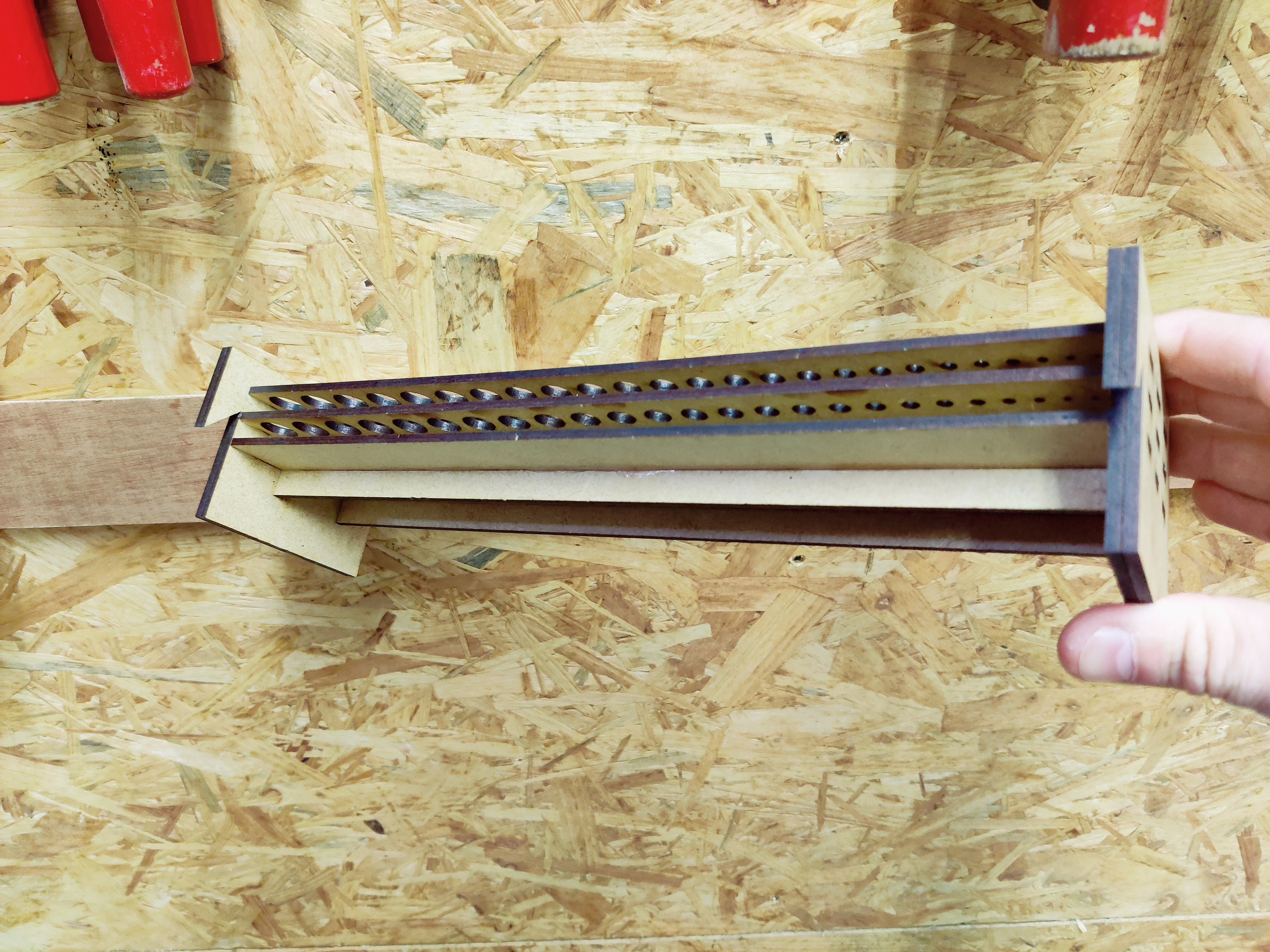 Holder for D1-13 French Cleat Drill Bits, French Cleats, Storage, Laser ...