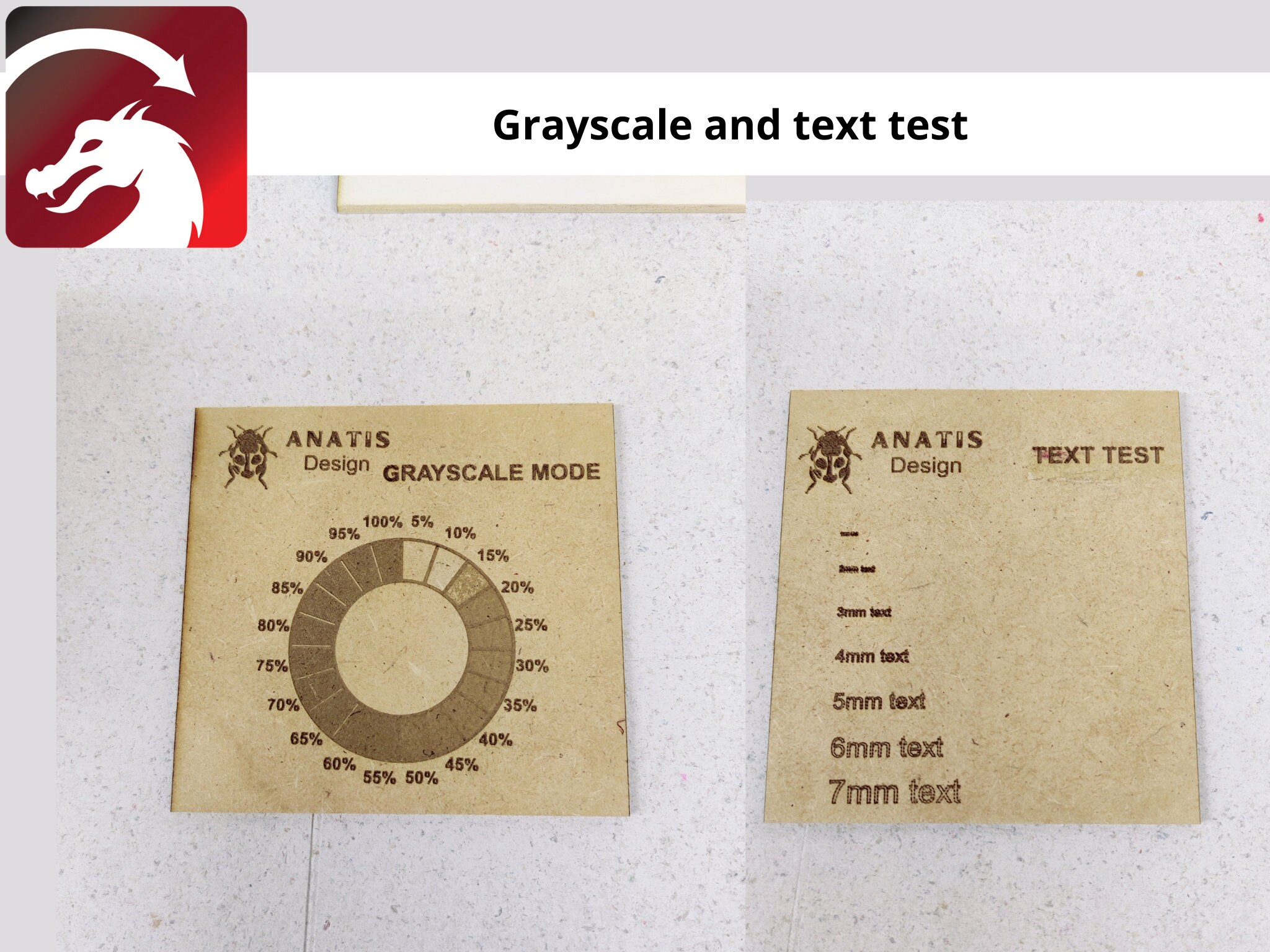 Laser Test Files, Lightburn, Material Test Card, Cutting, Engraving ...