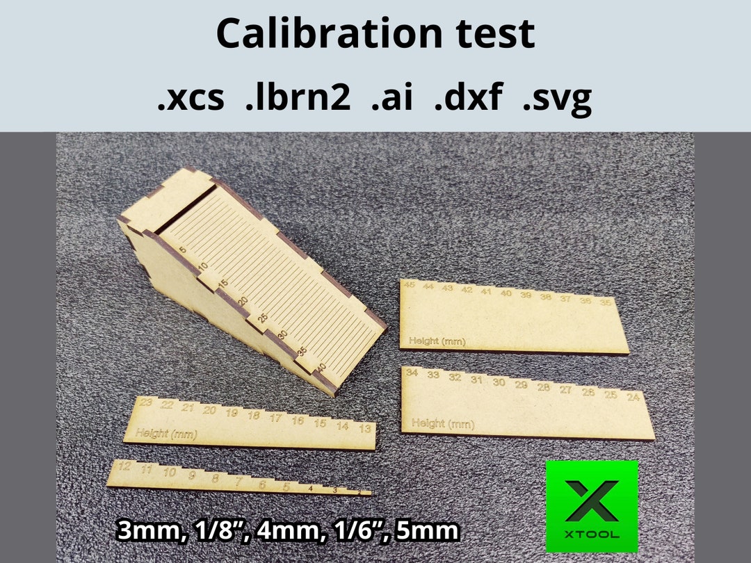 Calibration Test + Laser Calibration, Laser Ramp Test, Laser ...