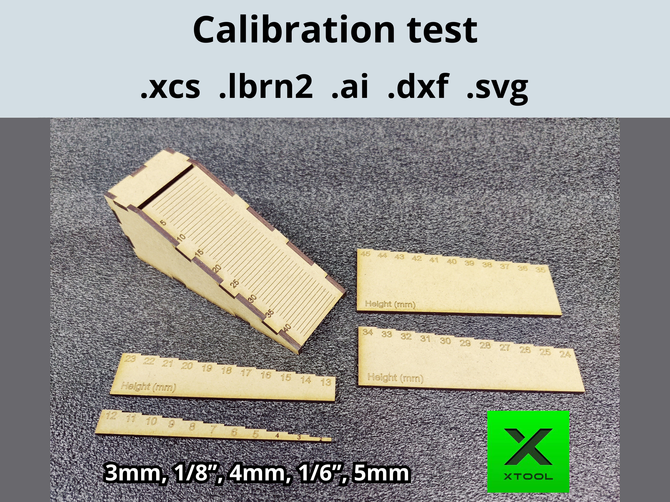 Calibration Test + Laser Calibration, Laser Ramp Test, Laser ...