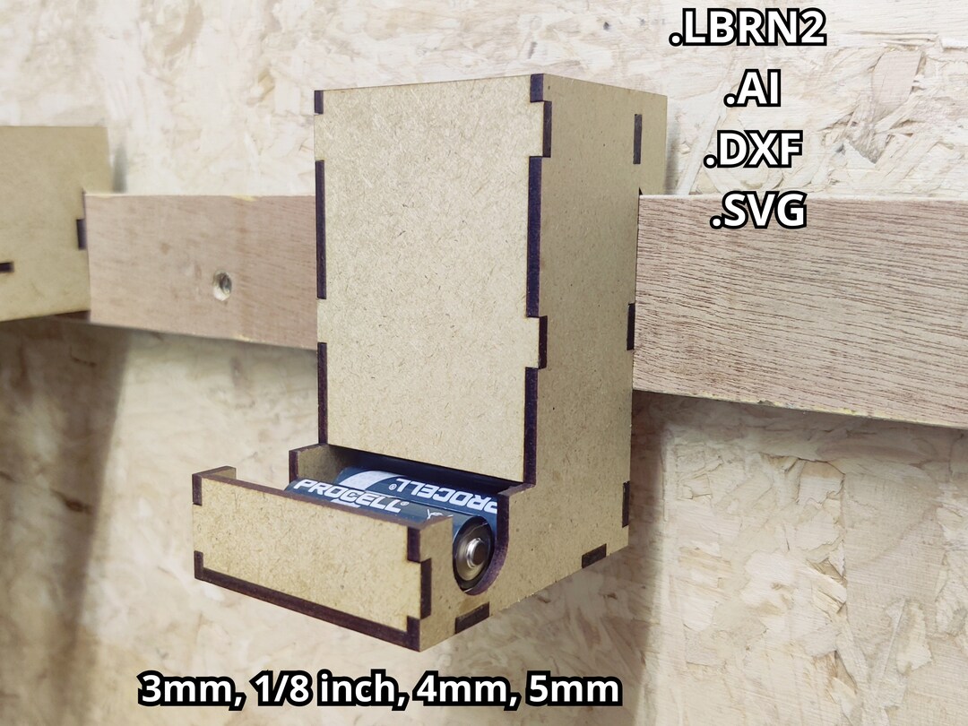 French Cleat Cell, Stack Storage, French Cleat, Laser Cut File, SVG ...