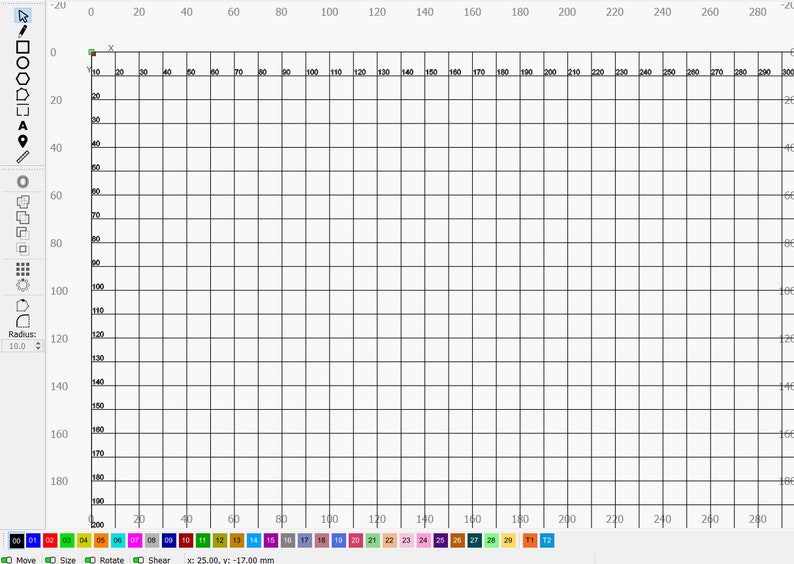 Xtool Creative Space Xtool D1 Pro Grid, 400x400 Grid, Xtool Grid ...