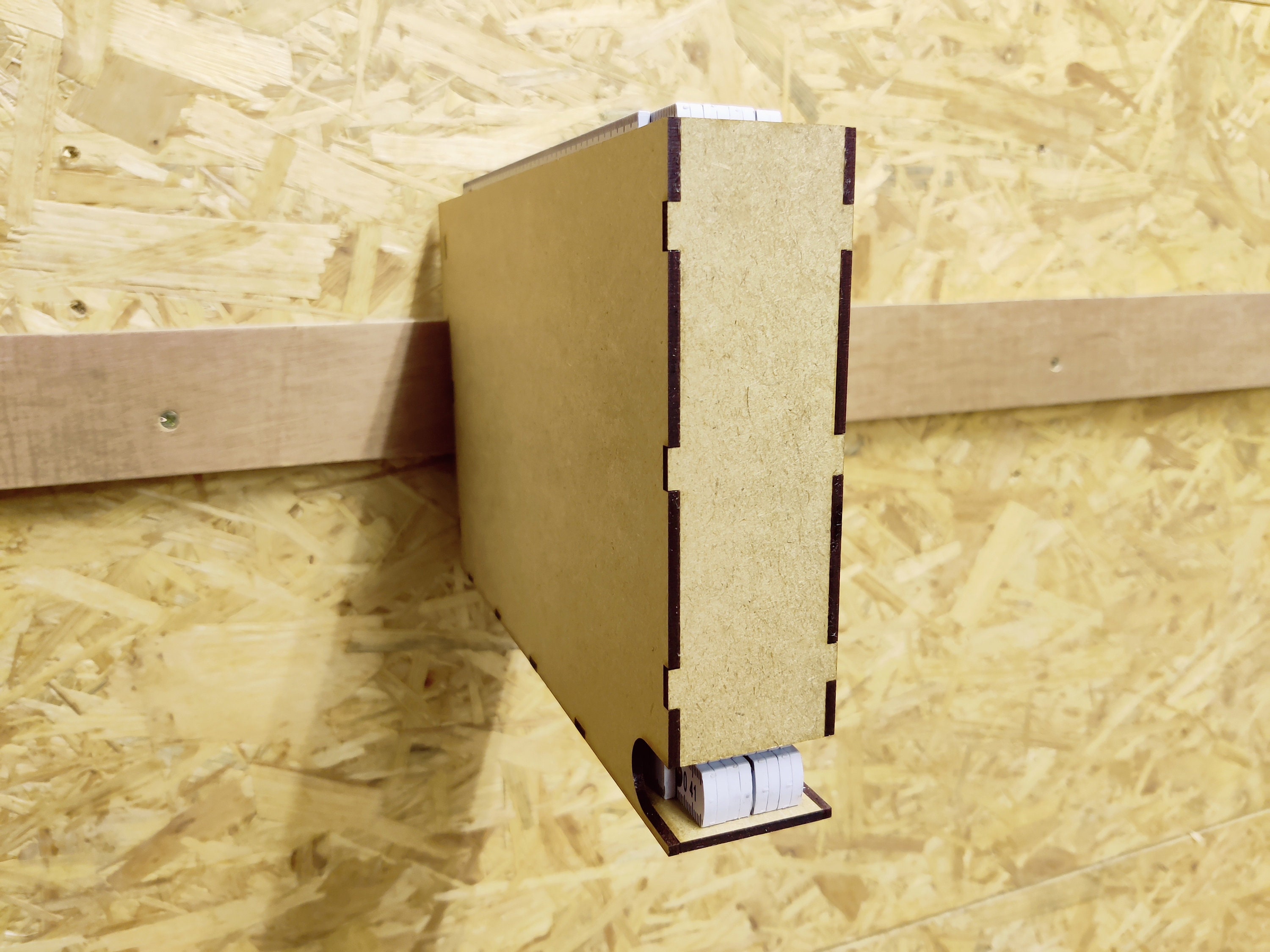 French Cleat Wooden Meter Dispenser, French Cleats, Storage, Laser Cut ...