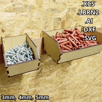 Ultimate French Cleat Plans, French Cleat Storage, Laser Cutting File ...