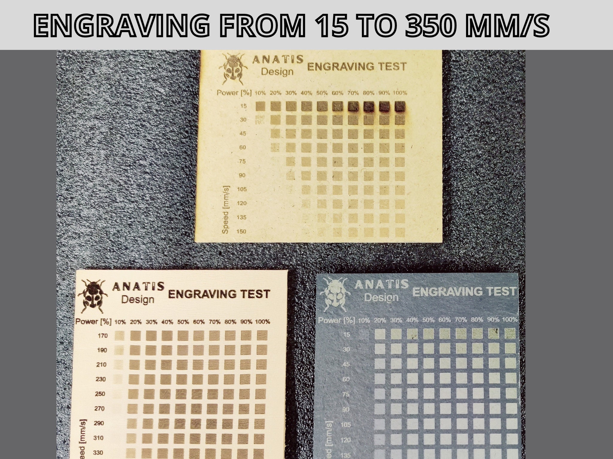 Xtool Creative Space Test File, Laser Cutting Test, Xtool D1, Laser ...