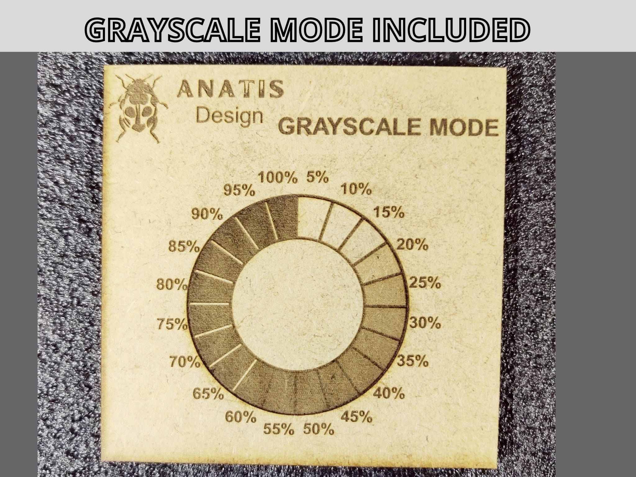 Xtool Creative Space Test File, Laser Cutting Test, Xtool D1, Laser ...