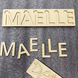 Puzzle Name, SVG File, Digital Download, Glowforge, Xtool, DXF, AI ...