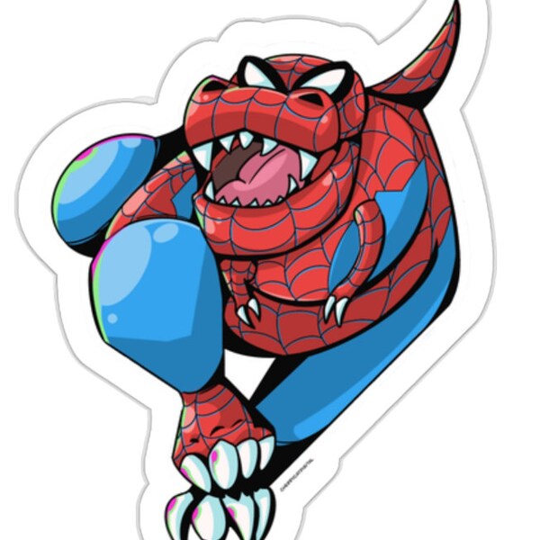 Spiderman T Rex - Etsy