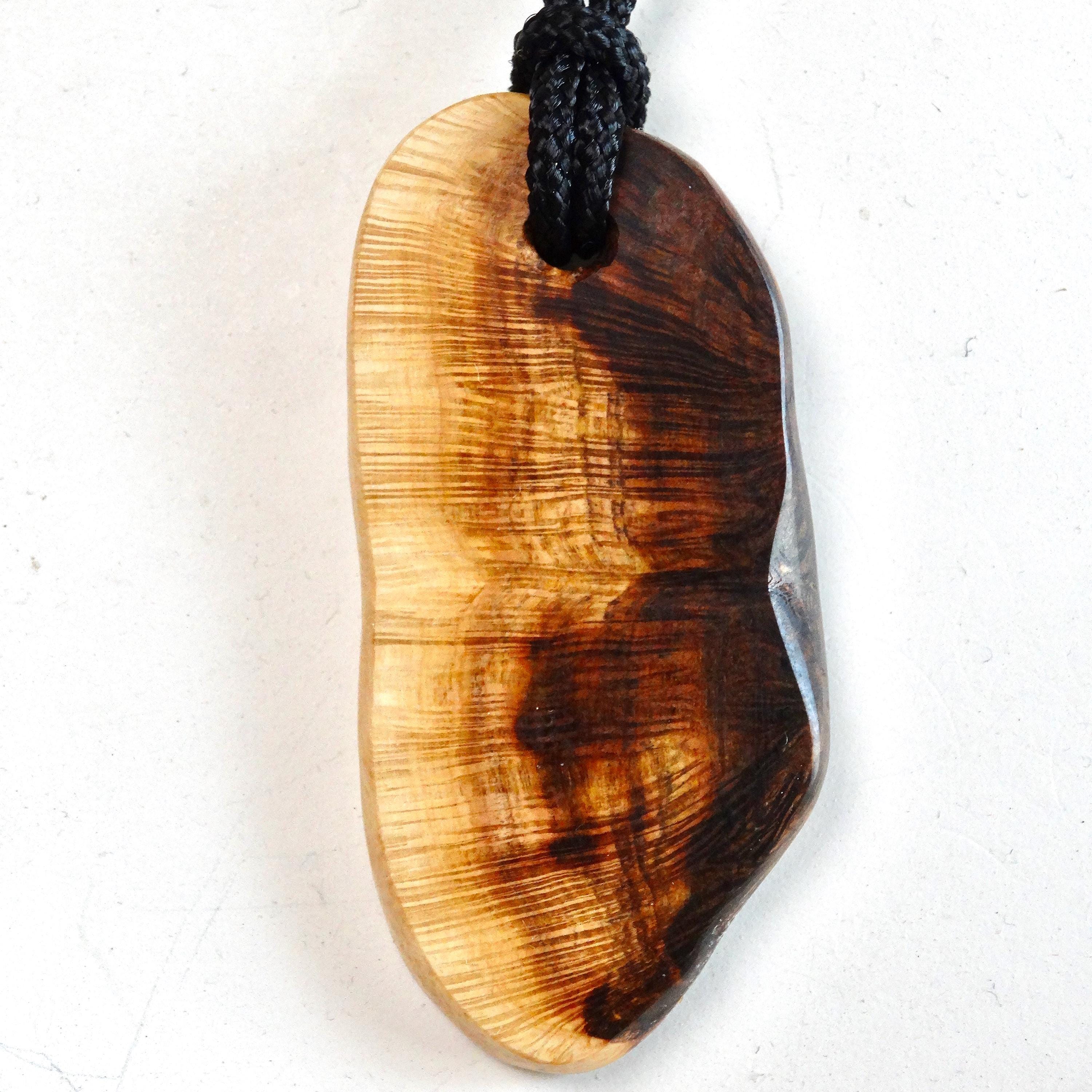 Tree Bead Necklace Chain Tree Bead Disc Multicolored Beautiful Wooden ...