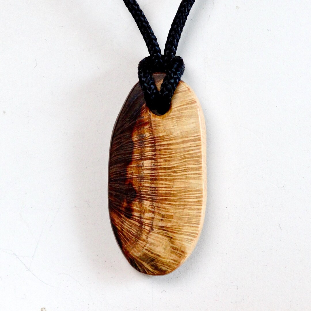 Tree Bead Necklace Chain Tree Bead Disc Multicolored Beautiful Wooden ...