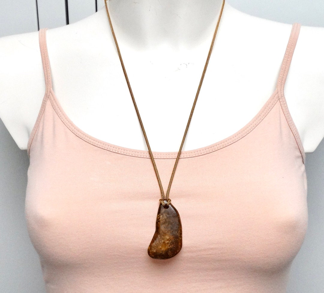 OAK TOP Amulet of a Tree Bead of Oak From Old Wood Jewelry Made of Wood ...