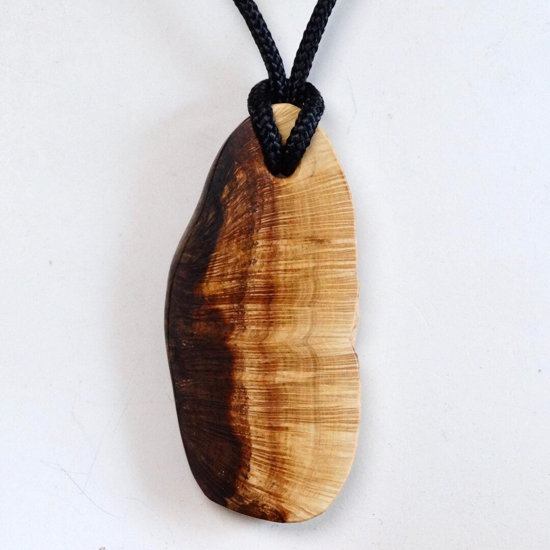 Tree Bead Necklace Chain Tree Bead Disc Multicolored Beautiful Wooden ...