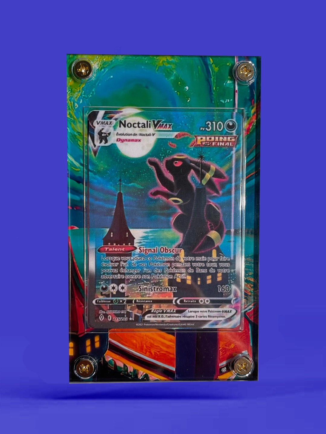 Noctali Vmax Alternative Presentation Showcase - Etsy Australia