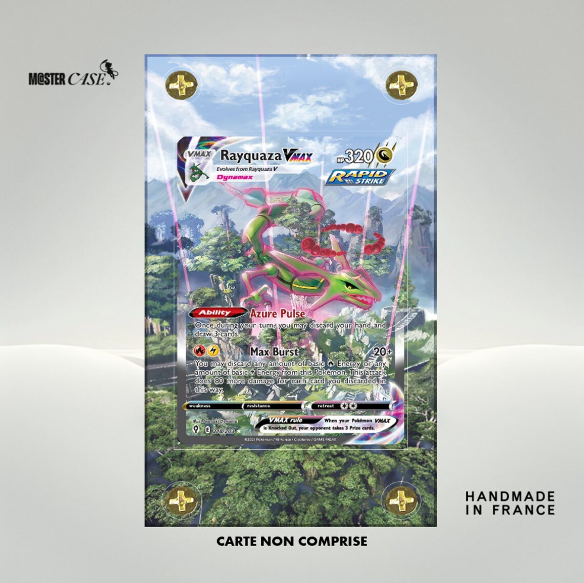 Rayquaza Vmax 218/203 Presentation Display Case - Etsy