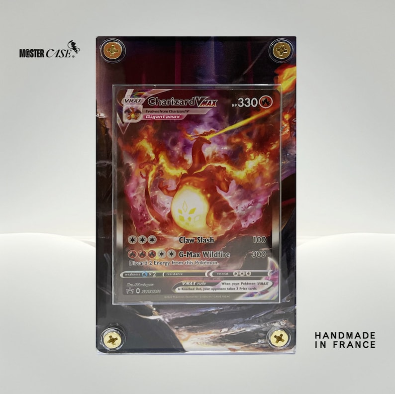Charizard VMAX Custom Pokemon Card Display Case - Etsy