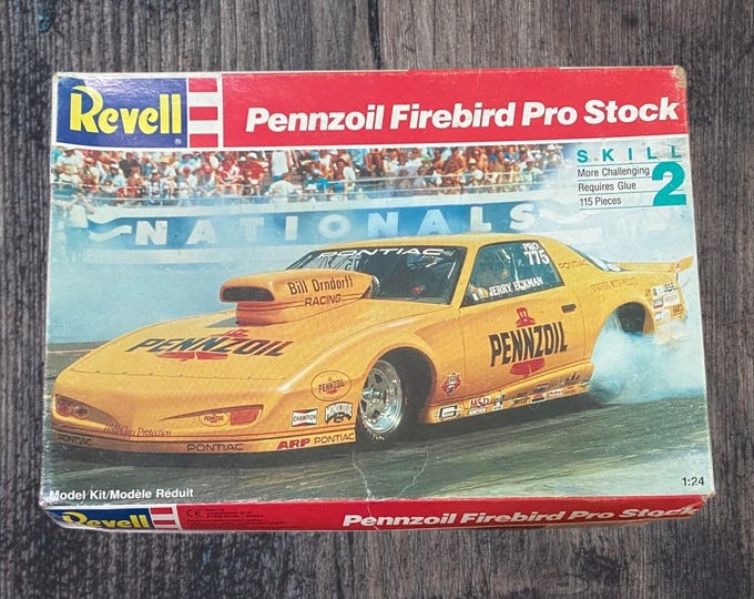 Jerry Eckman Pennzoil Pro Stock Firebird by Revell - Etsy