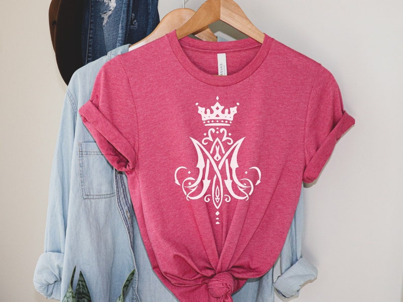 Marian Catholic Shirt | Mary Shirt | Mary T-shirt | Catholic Tee ...