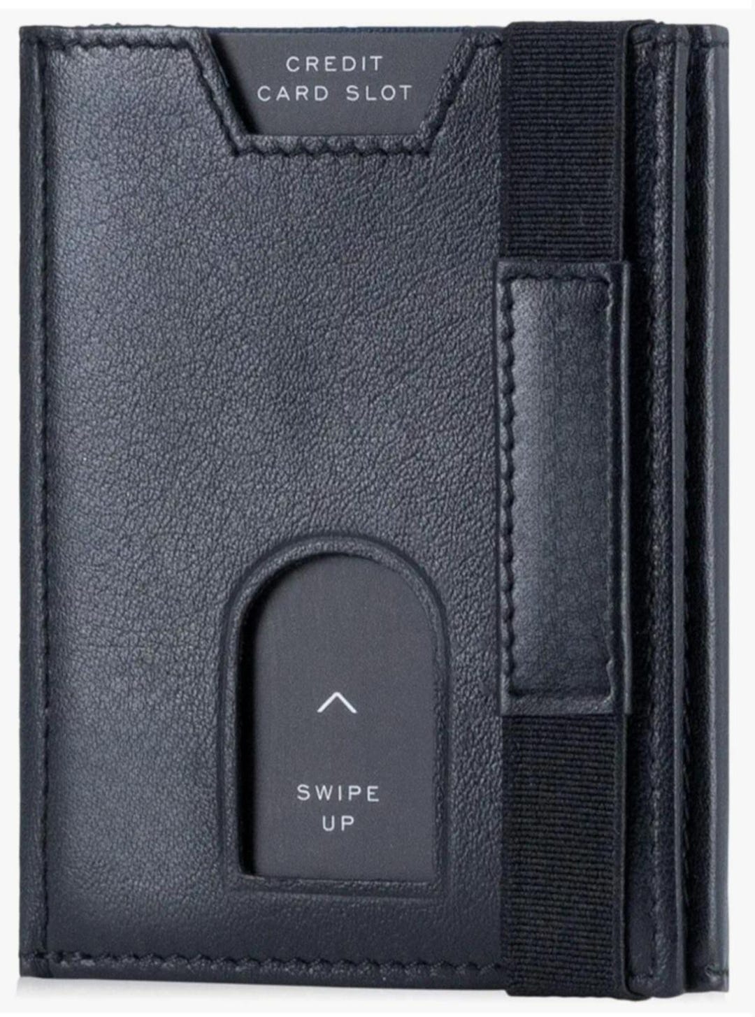 Leather Wallets for Men, Smart Card Wallet for Men With RFID, Leather ...