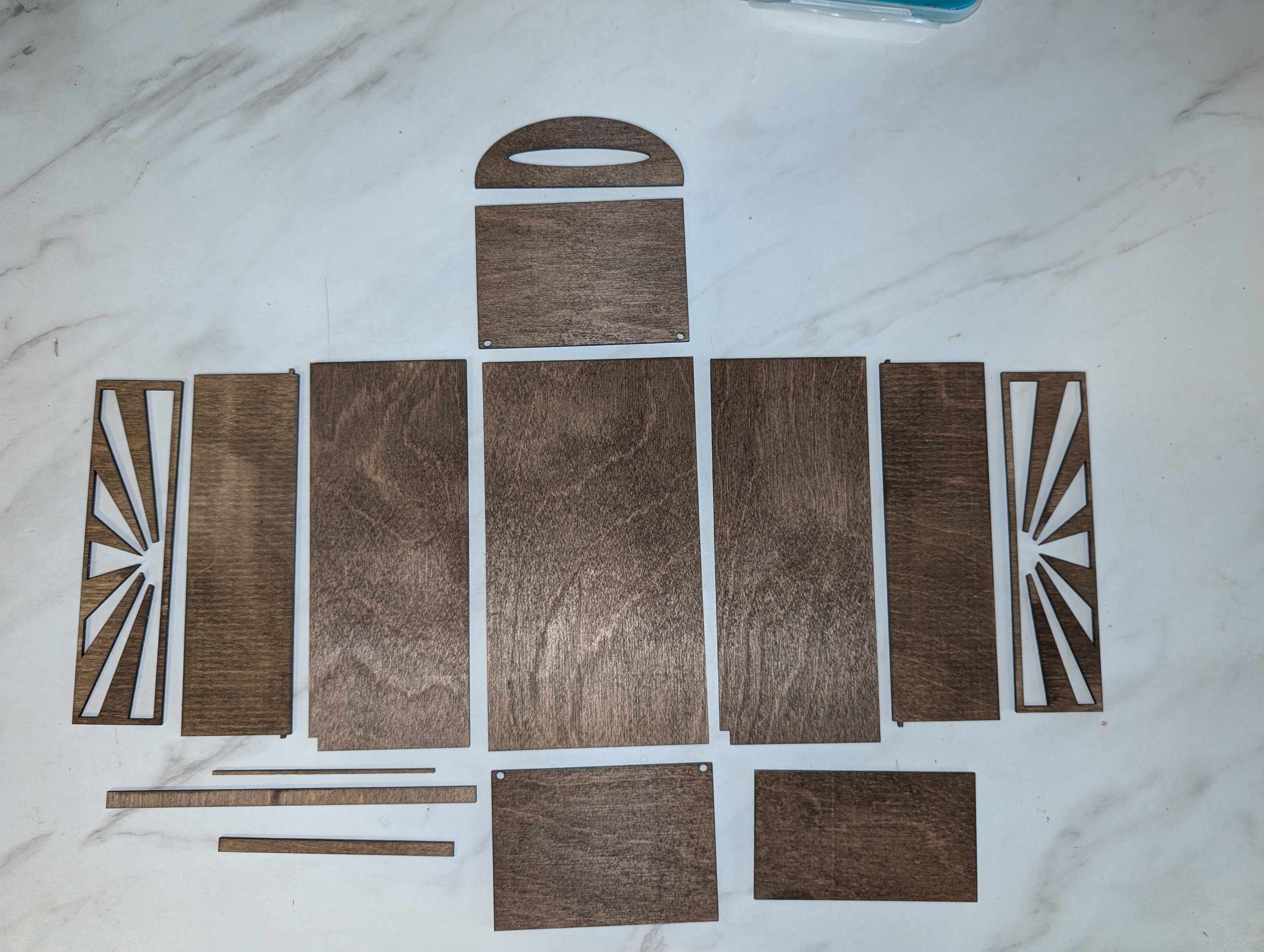 1/12 Scale Dolls House Furniture Kit. Art Deco Wardrobe. - Etsy