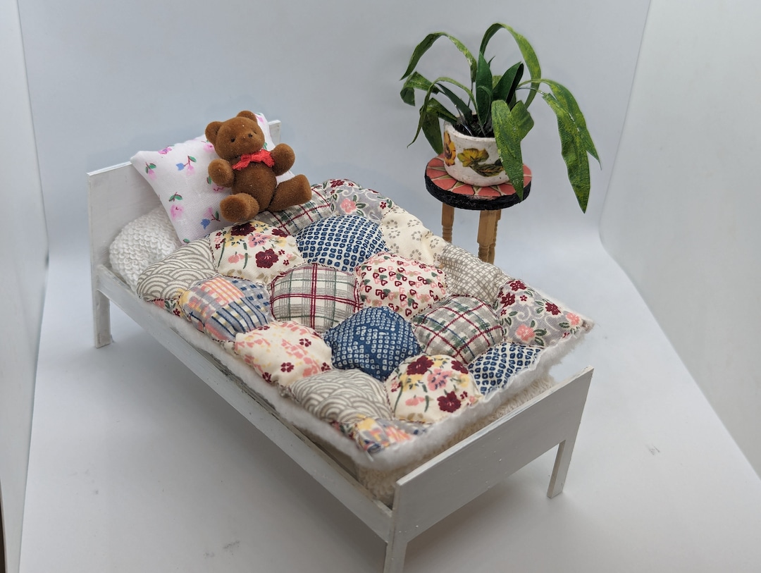 1:12 Scale Dolls House Simple Single Bed Kit - Etsy