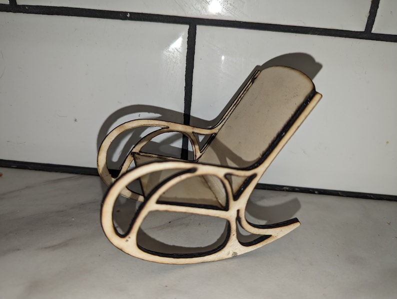 1:12 Scale Dolls House Rocking Chair Kit - Etsy