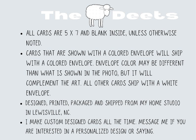 Funny Thank You Card | "boom. Manners" | Handmade | 5 X 7 Blank Inside ...