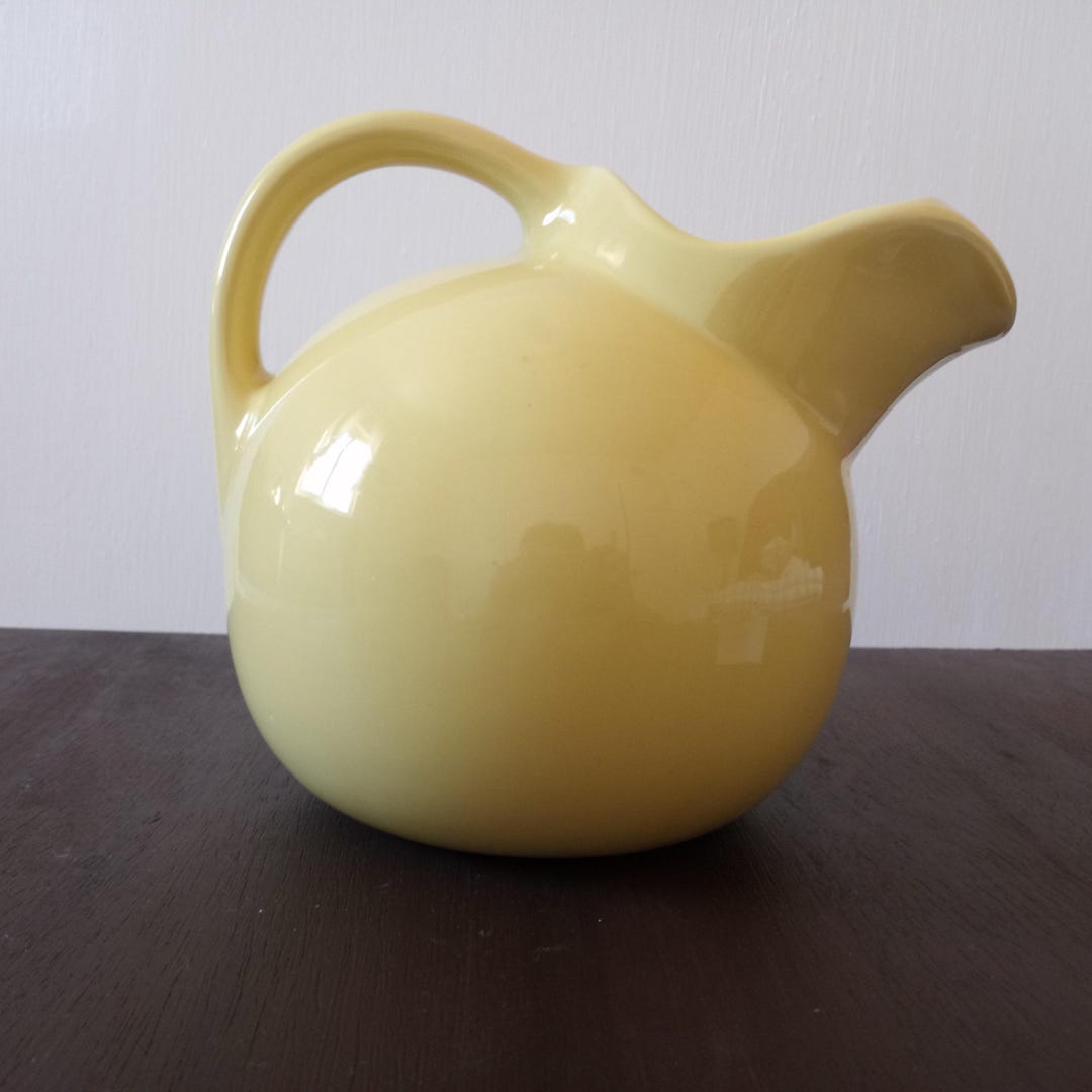 Yellow Ball Pitcher, Vintage Chefsware Coors 190 Yellow Ball Pitcher ...