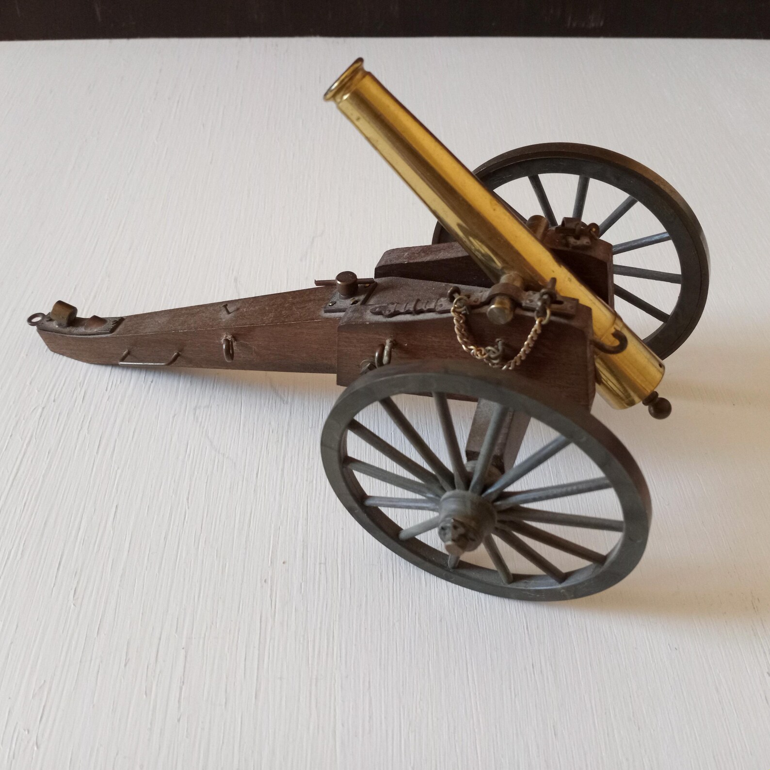 Pocher Torino Vintage Brass Cannon, Made in Italy, Collector's Item ...
