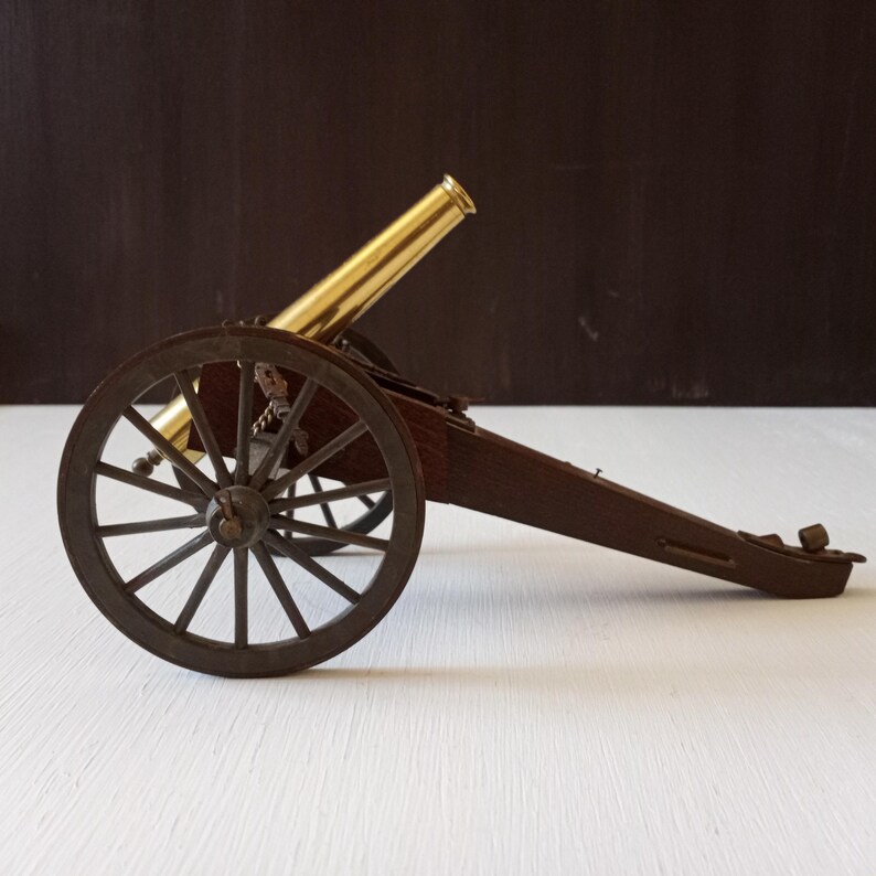 Pocher Torino Vintage Brass Cannon, Made in Italy, Collector's Item ...