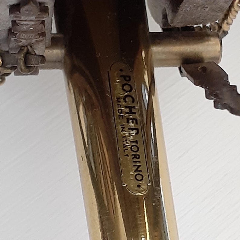 Pocher Torino Vintage Brass Cannon, Made in Italy, Collector's Item ...