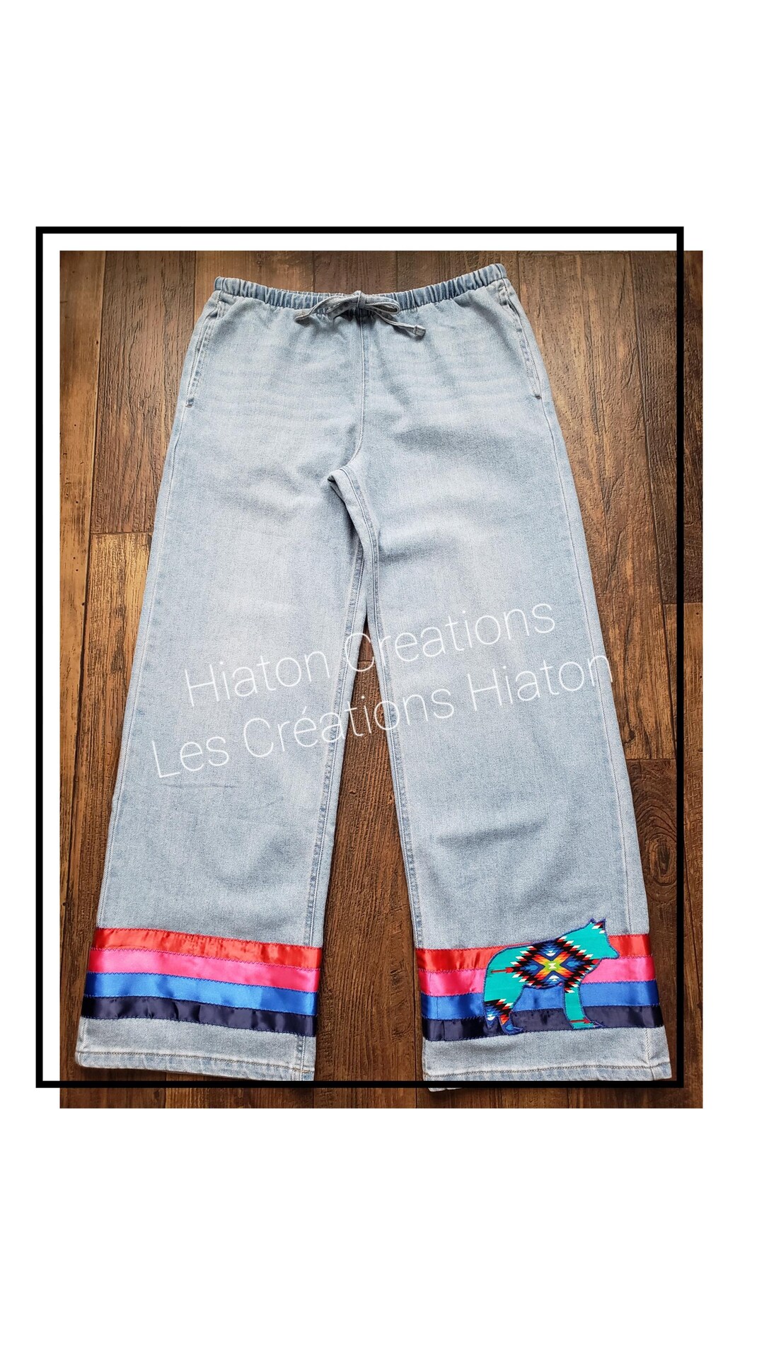 RIBBON PANTS Made to Order Pantalons à Rubans Sur Commande Native ...