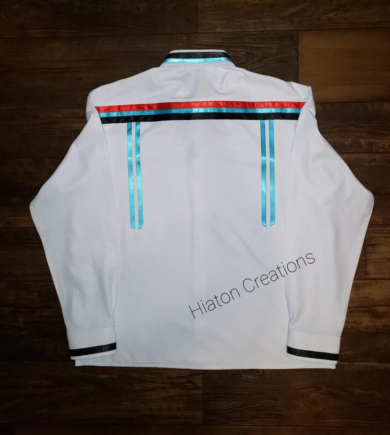 Men Ribbon Shirt Native American, Made to Order - Etsy