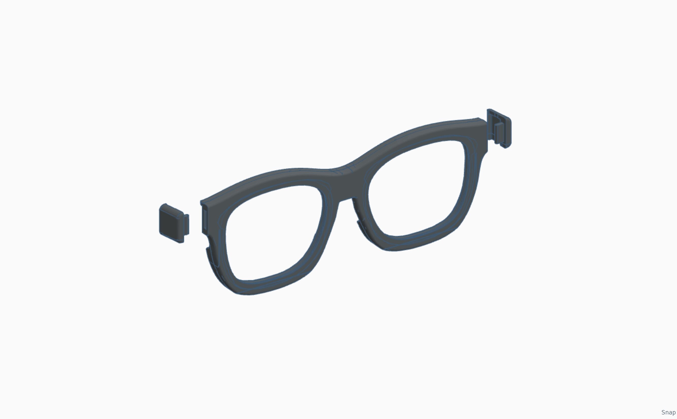 Xreal Nreal Air Clip on Frames - 3D Printable STL File (digital File ...