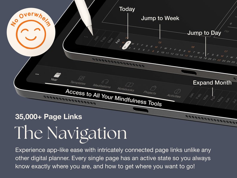 Mindful Digital Planner 2024 With Meditations, Templates, Activities ...