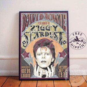 Buy David Bowie Poster - Etsy