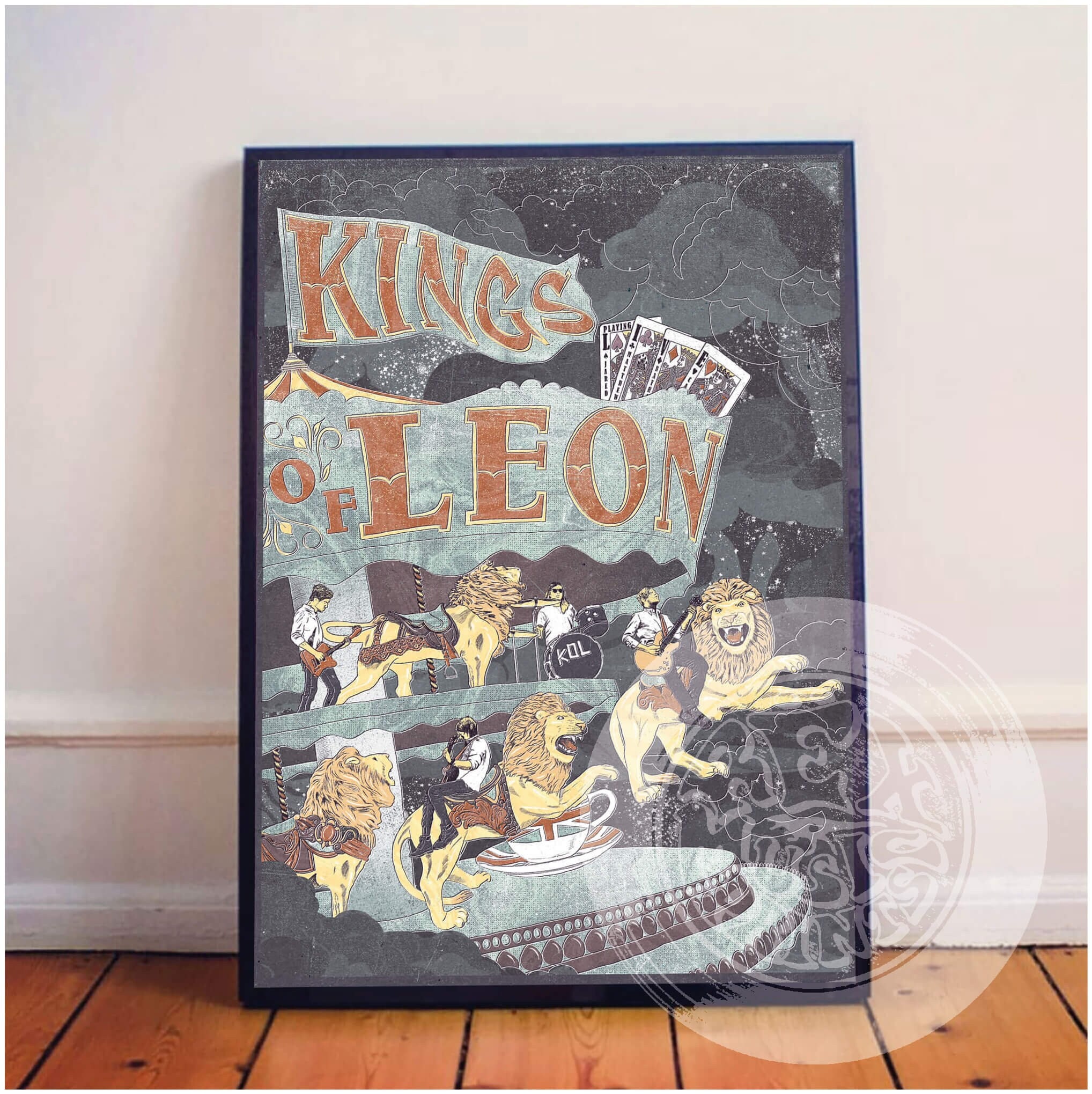 Kings of Leon Band Print - Etsy