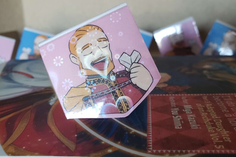 Holographic Ascendance of a Bookworm Magnetic Bookmarks: Bonifatius Set of 6 and 12 - Etsy