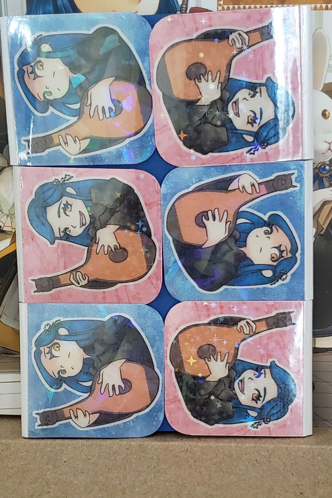 Ascendance of a Bookworm Holographic Magnetic Bookmark: Rozemyne Harspiel Set of 6 and 12 - Etsy