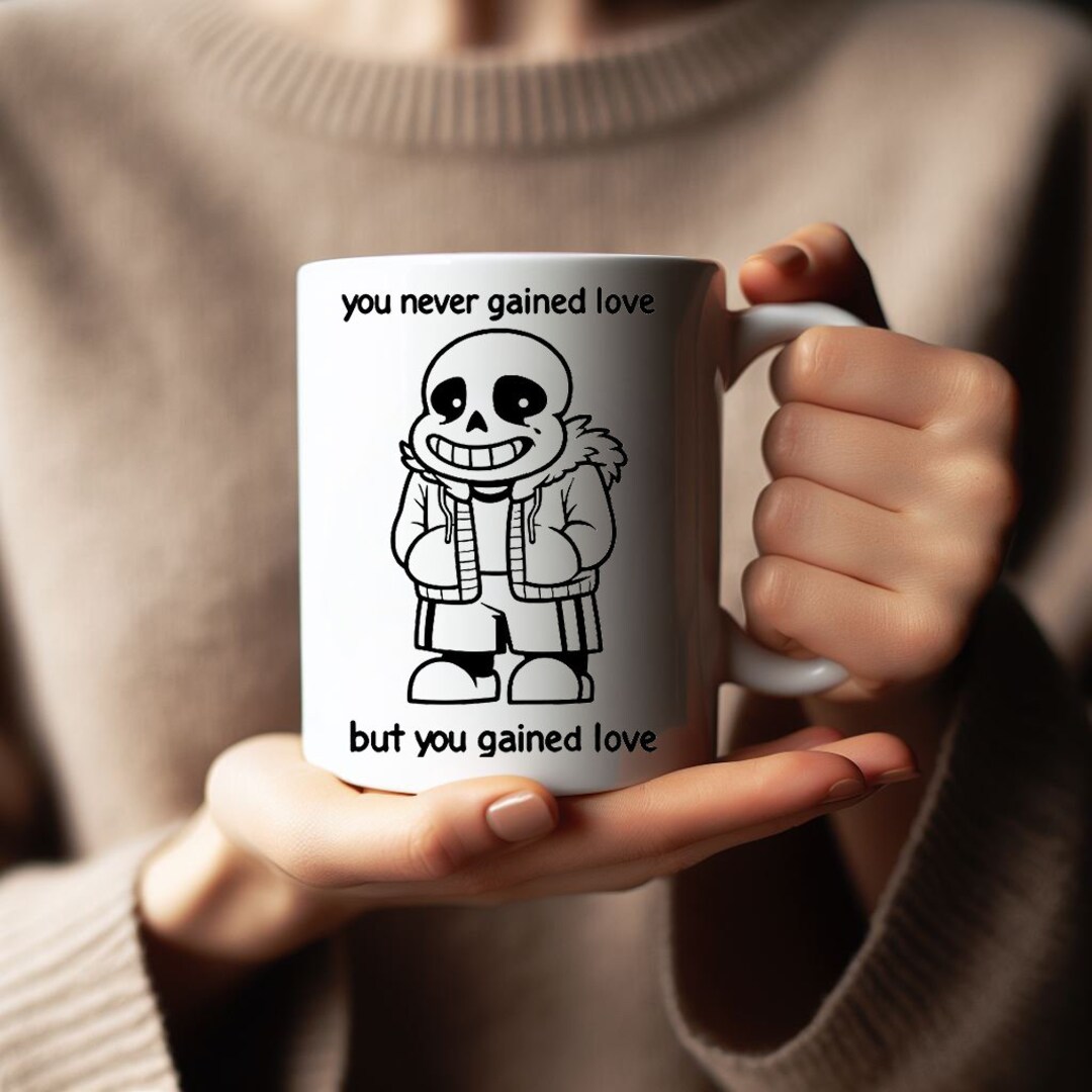 Undertale Sans Coffee Mug: Gamer Gift, Funny Saying (11oz) - Etsy