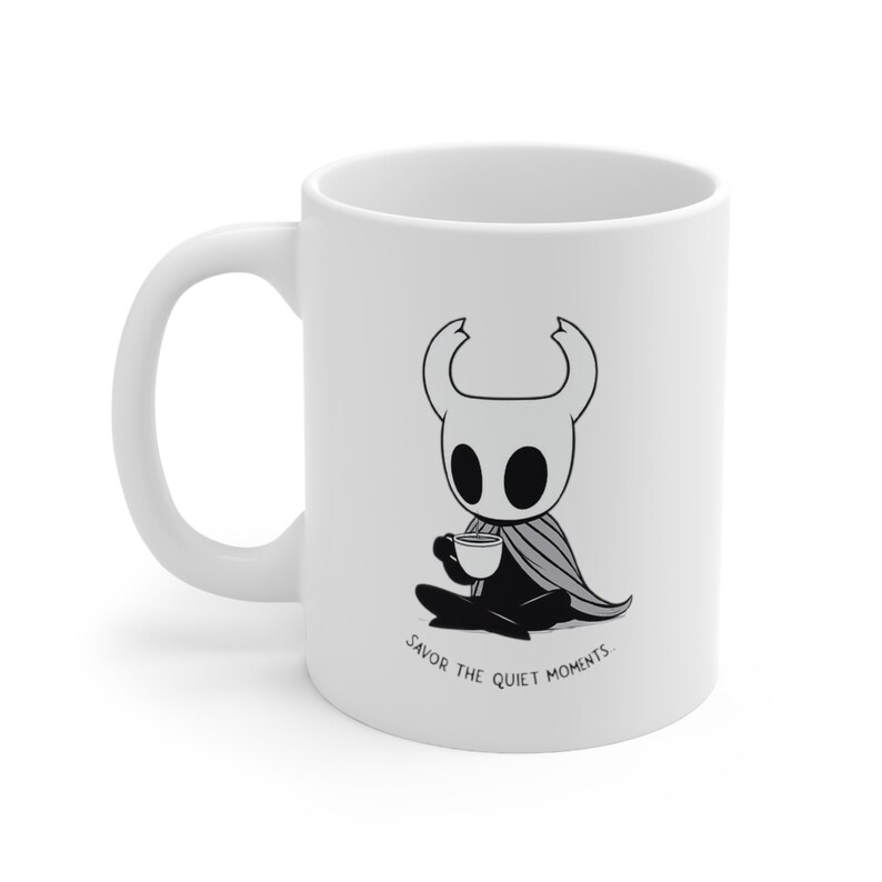 Hollow Knight Mug, the Knight Savor the Quiet Moments, Ceramic Cup for ...