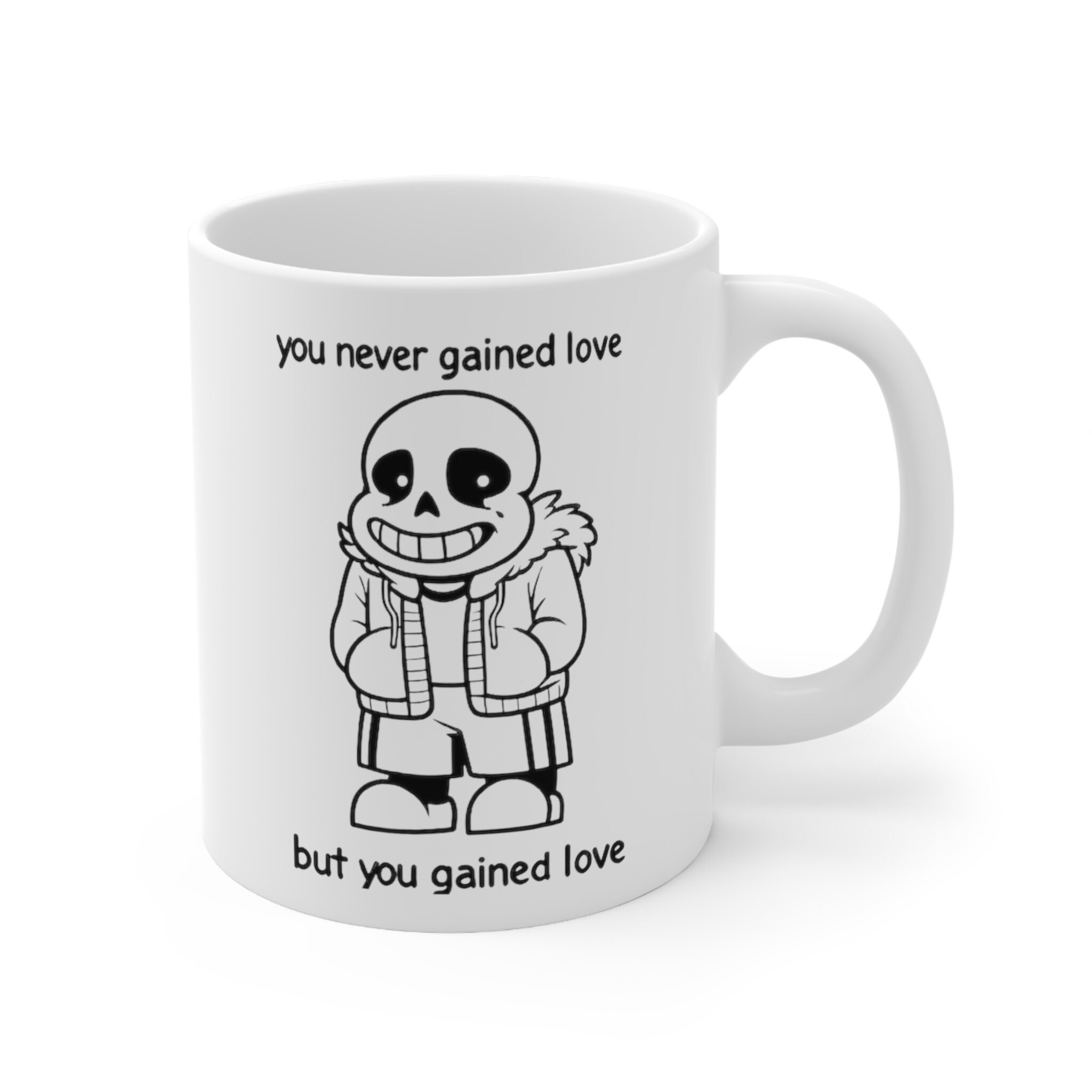 Undertale Sans Coffee Mug: Gamer Gift, Funny Saying (11oz) - Etsy