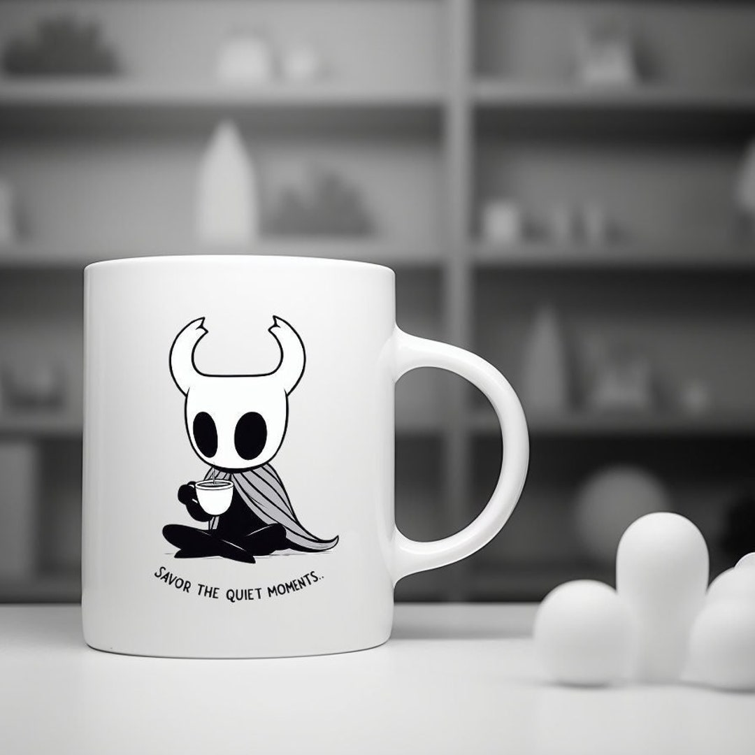 Hollow Knight Mug, the Knight Savor the Quiet Moments, Ceramic Cup for ...