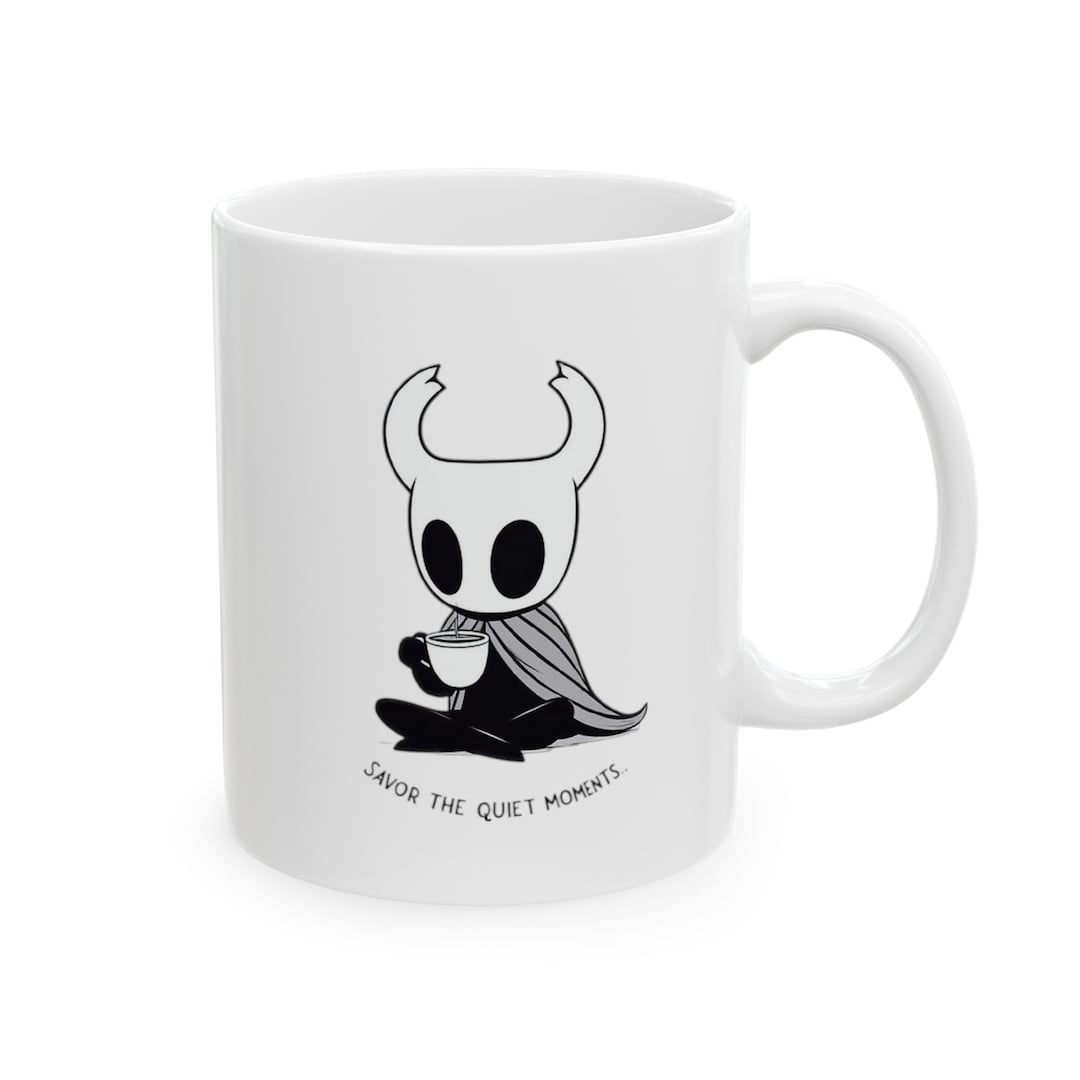 Hollow Knight Mug, the Knight Savor the Quiet Moments, Ceramic Cup for ...