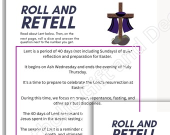 Catholic Lent PDF | Pattern Completion | Lent for Kids | Lent Printable ...