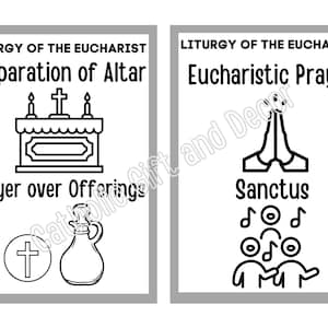 Parts of the Catholic Mass Printable Book | Parts of the Catholic Mass ...