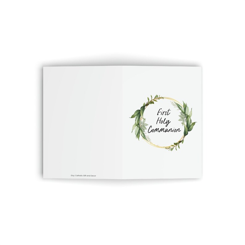 Catholic Holy Communion Card Sacrament Cards Catholic Cards Catholic ...