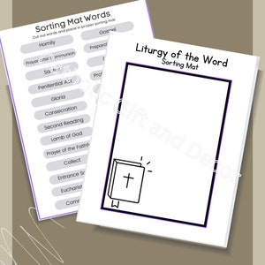 Parts of the Catholic Mass Printable Bundle|parts of the Catholic Mass ...
