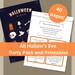 All Hallow's Eve Party Pack and Printables All Saints' Day Catholic ...