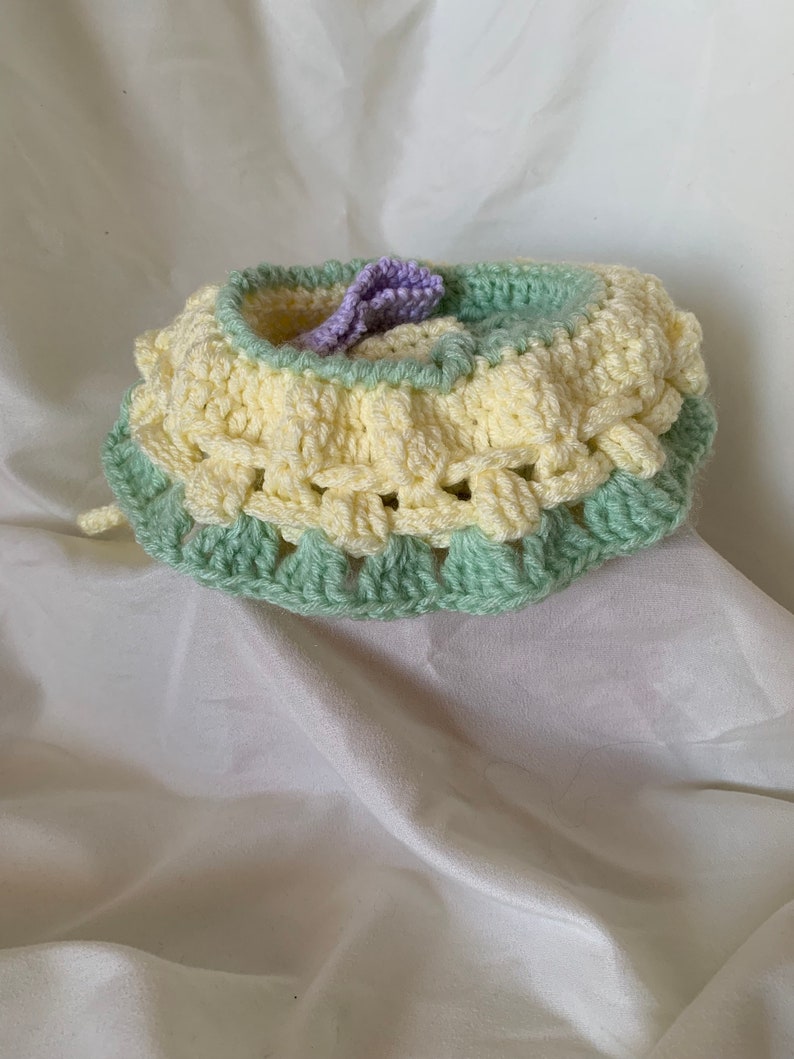 Crocheted Cradle/purse With Dolly - Etsy