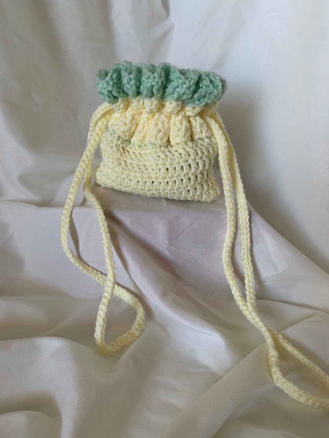 Crocheted Cradle/purse With Dolly - Etsy